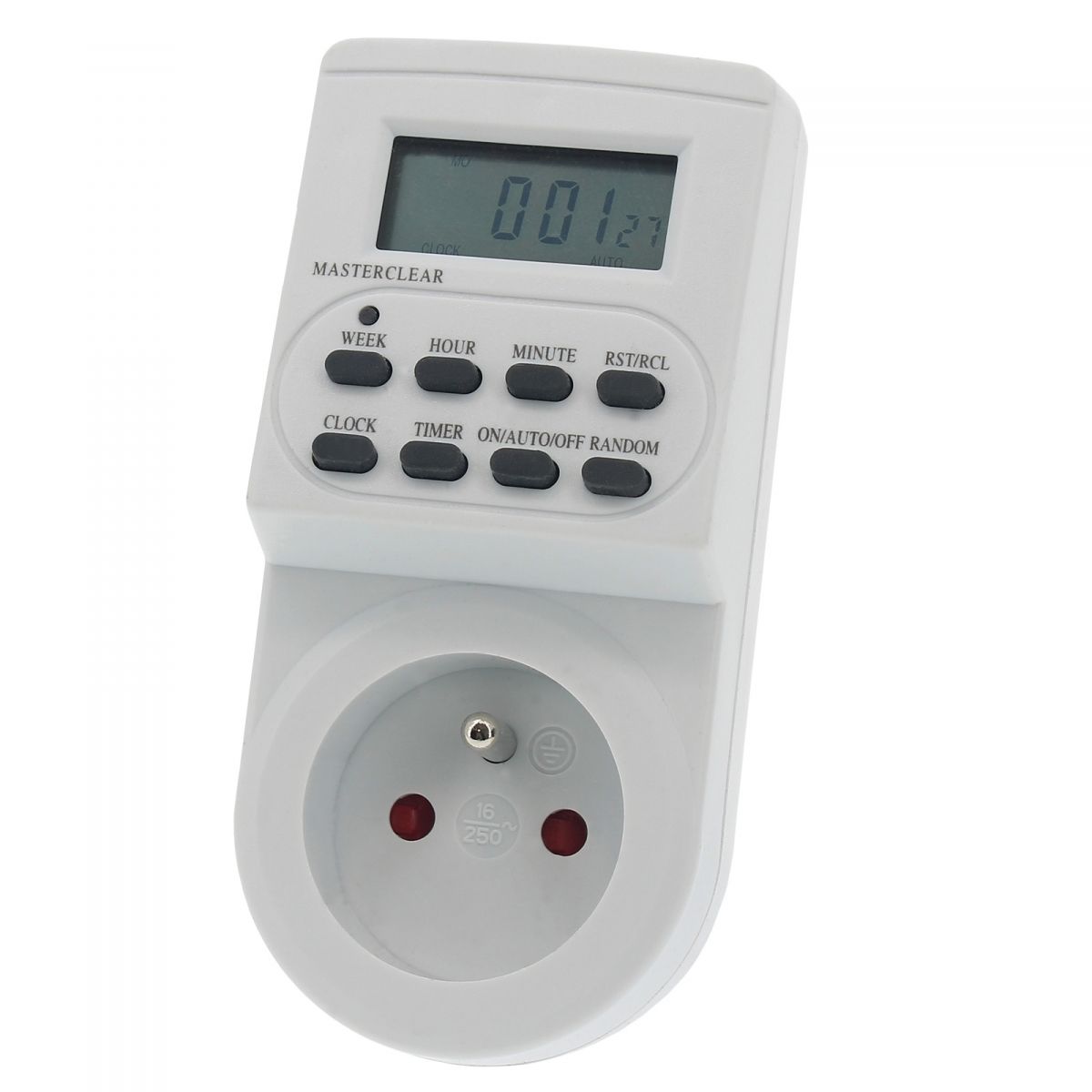 Programmateur électronique journalier et hebdomadaire